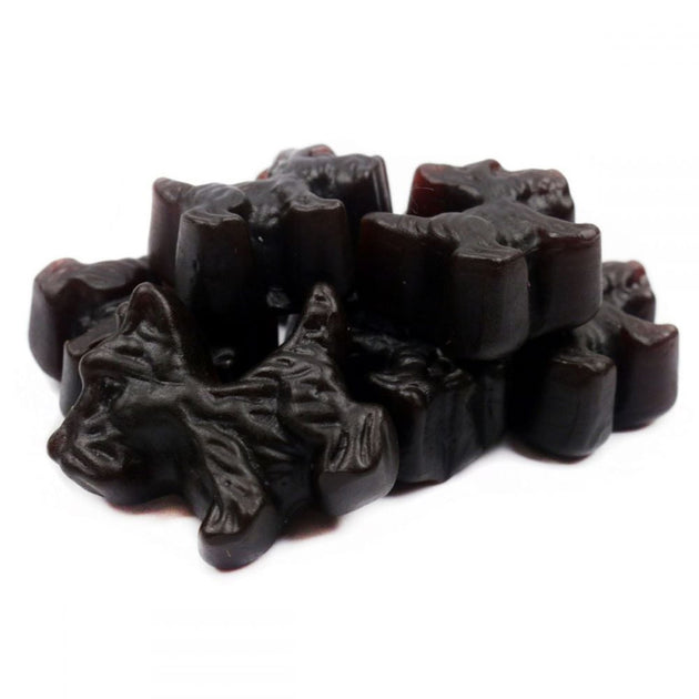 Black Licorice Scottie Dogs | Wilson Candy