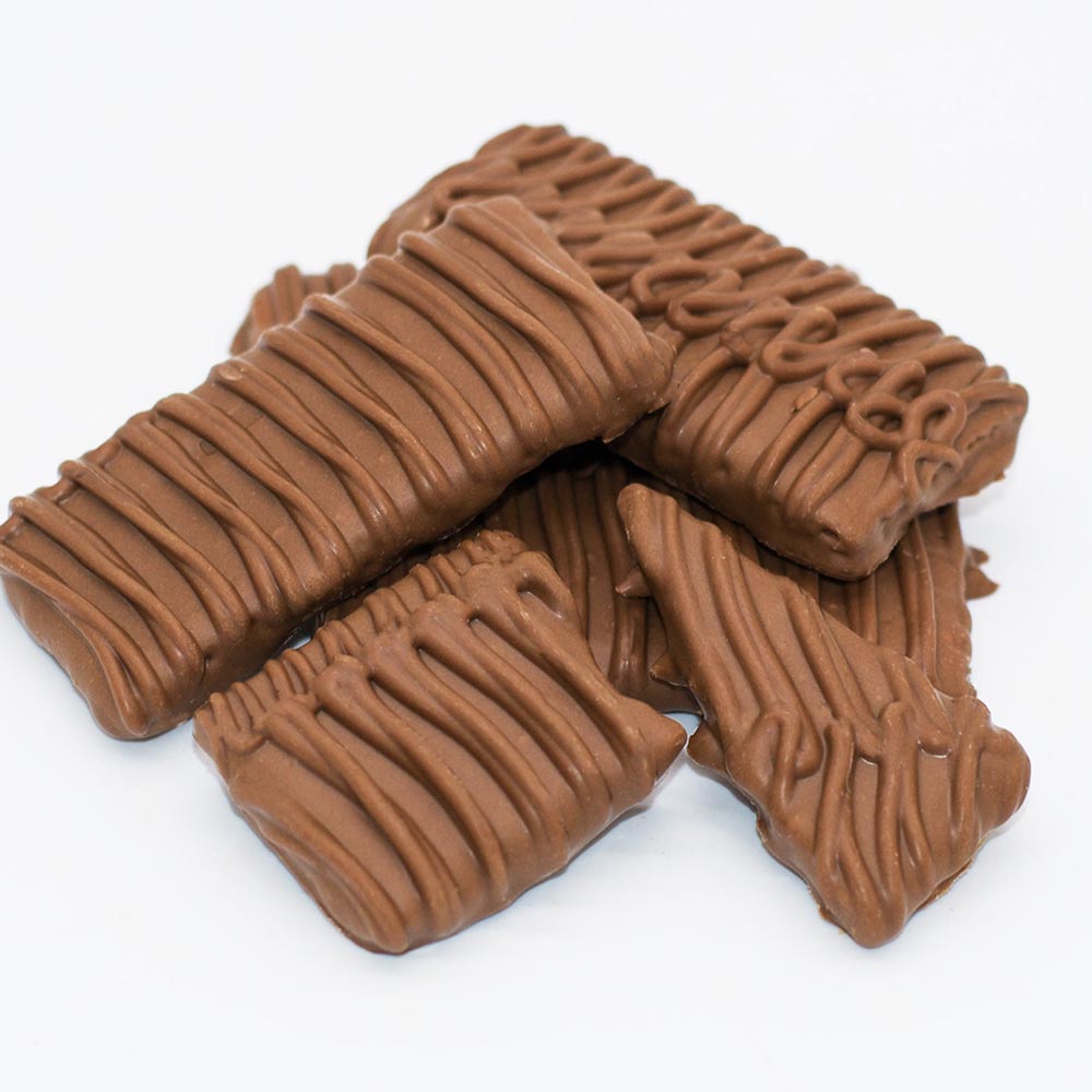 Milk Chocolate Covered Graham Cracker Pieces - Wilson Candy Greensburg ...